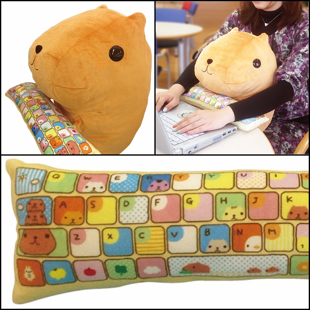 Wrist rests while you work: 9 cute, comfy PC cushions from Japan ...